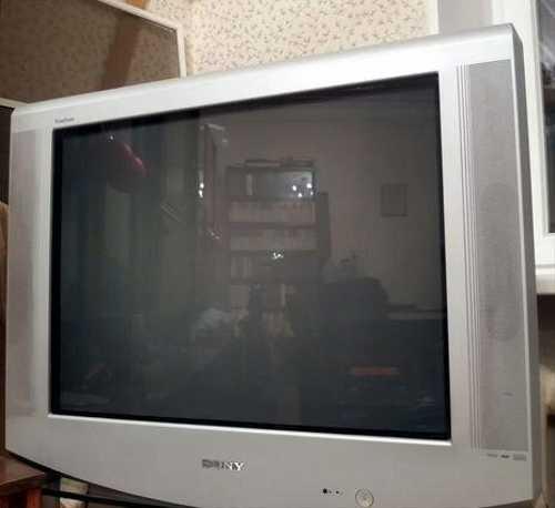Телевизор Sony Trinitron 29' (72см) с тумбой