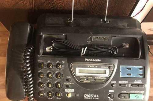 Телефон факс Panasonic KX-FT26