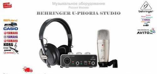 Behringer U-Phoria Studio комплект для записи