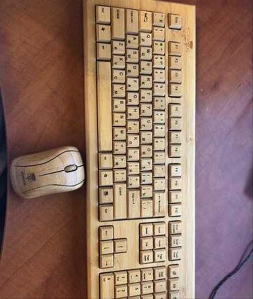 Беспроводная клавиатура с мышью Konoos kbkm-01