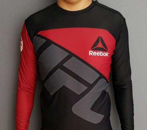 Рашгард Reebok UFC Black Red
