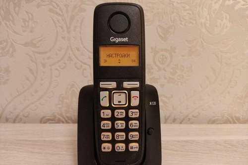 Беспроводной телефон Gigaset A120 Black