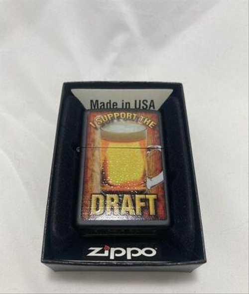 Зажигалка Zippo 28294 I Support the Draft