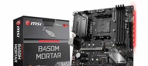 Материнская плата msi b450m mortar max совместимость с процессорами