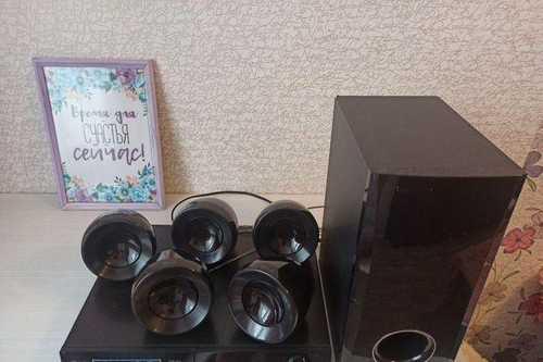 Домашний кинотеатр DVD с полочной акустикой