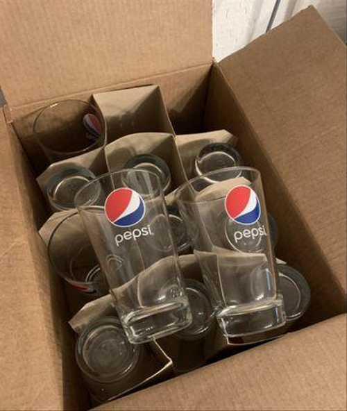 Стаканы Pepsi 12 штук