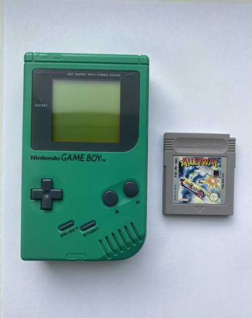 Original Gameboy Green Зелёный + игра