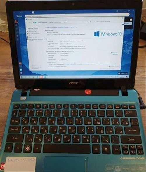 Нетбук Acer Aspire One 725