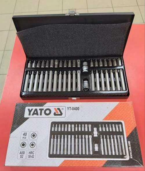 Набор бит yato YT-0400, 40 шт. Новый