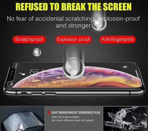 Защитные стекла iPhone XS MAX