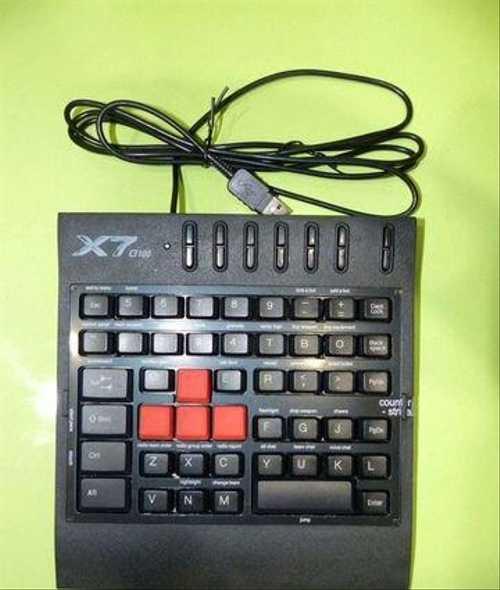 Игровая клавиатура A4 tech X7 G100