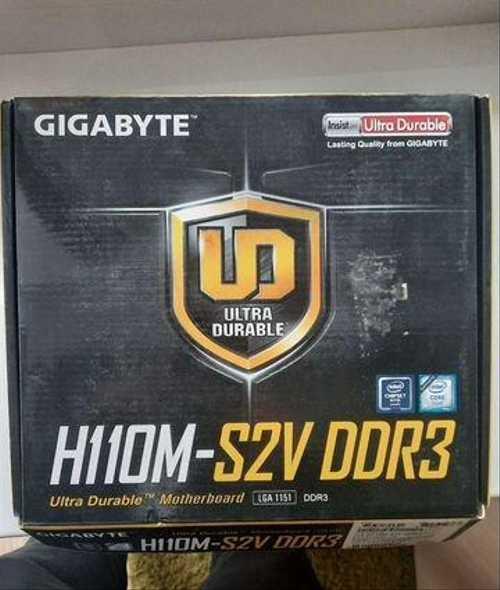 1151 v1 H110M S2V DDR3 gigabyte