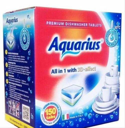 Таблетки для посудомоечных машин Aquarius "All In