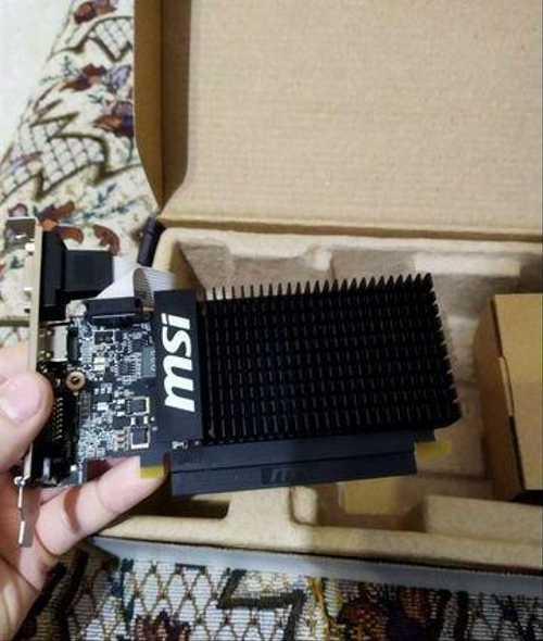 GeForce gt710 msi новая
