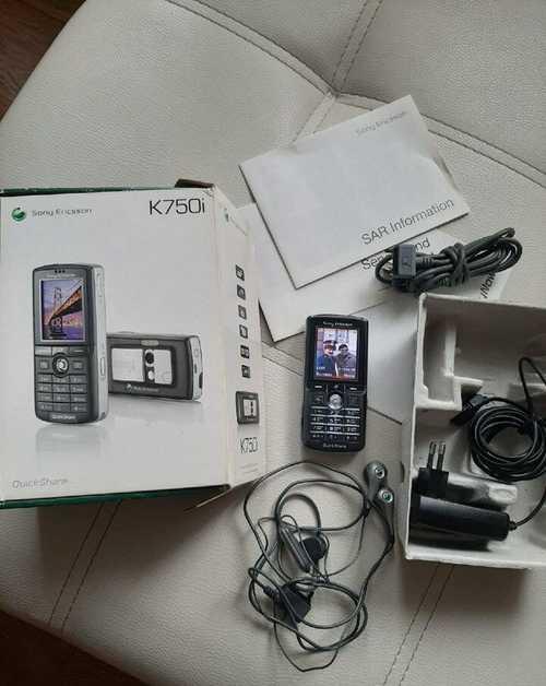 Sony Ericsson K750i (Полный оригинальный комплект)