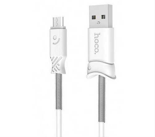 Кабель Micro USB Hoco X24 белый