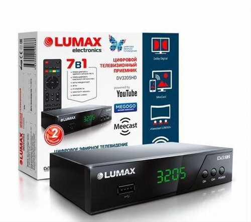 Цифровой тв приемник lumax DV3205HD
