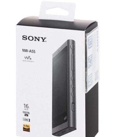 Портативный медиаплеер премиум Sony NW-A55 Black