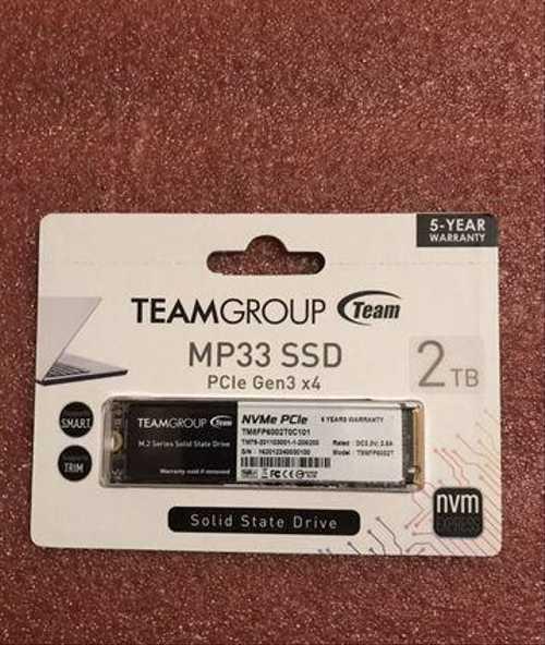 TeamGroup M33 m2 SSD 2tb