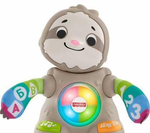 Новая Интерактивная игрушка Fisher-Price Ленивец