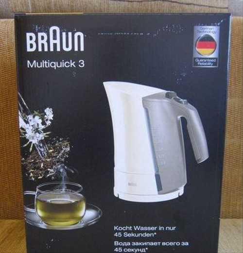 Чайник электрический Braun WK300 новый