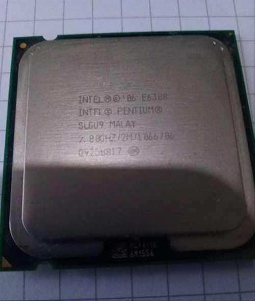 Процессор Intel pentium dual core E6300