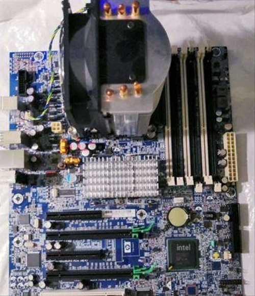 Комплектматеринка HP Z400 + Проц W3530 + Cooler