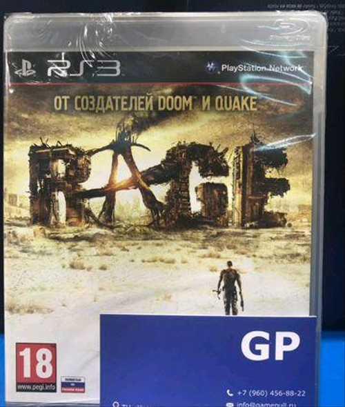 Rage ps3. Rage на пс3. Rage игра на ps3.