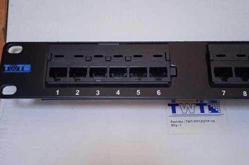 Патч-панель 12 портов 10" (TWT TWT-PP12UTP-10)