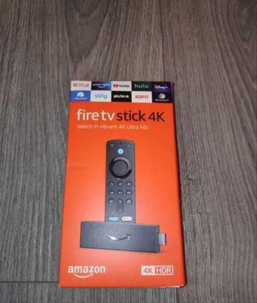 Тв-приставка (медиаплеер) Amazon Fire tv stick 4k