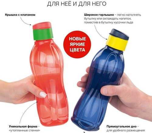 Бутылка для воды Tupperware 750мл