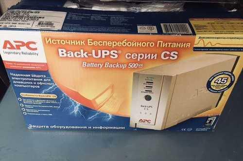 Резервный ибп APC Back-UPS CS 500VA 230V BK500-RS