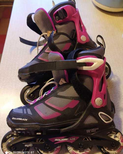Раздвижные ролики Rollerblade, размер - 33-36,5