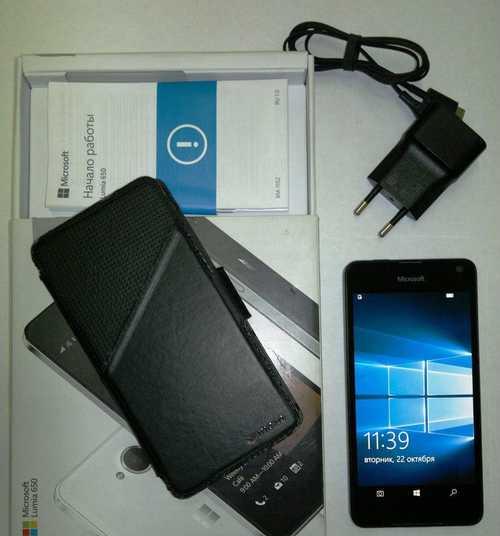 Смартфон Microsoft Lumia 650 SS Black