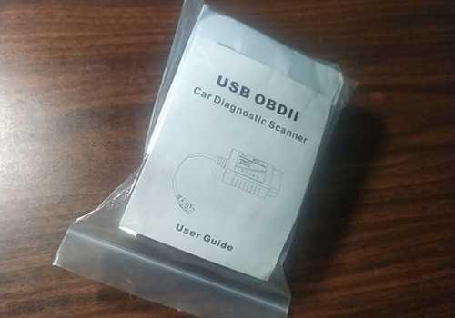 ELM327 obd2 USB сканер