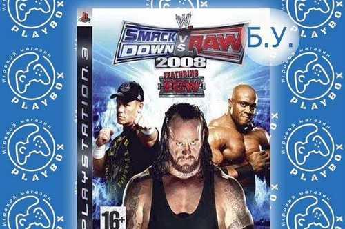 Smackdown vs Raw 2008 PS3 б.у