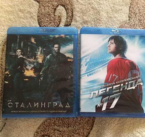 Blu-ray и 3D диски с фильмами и мультфильмами