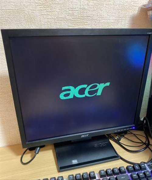 Сколько дюймов монитор acer