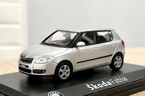 Skoda Fabia Silver 1:43 Abrex Редкая