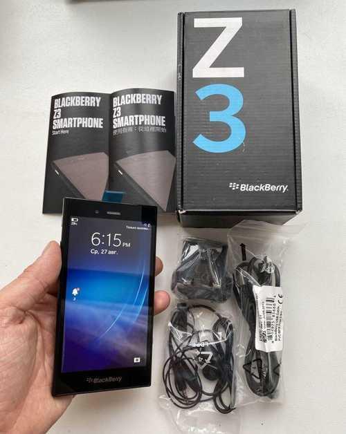 Телефон BlackBerry z3 Новый