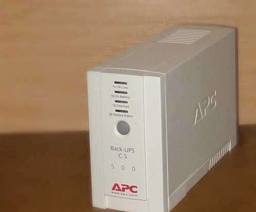 Ибп APC Back-Up CS 500VA (BK500-RS)