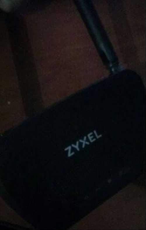 Wi-Fi роутер zyxel NBG-418N v2, 100 мб/с по wifi
