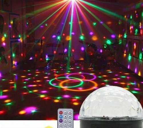 Светодиодный диско шар led magic ball light