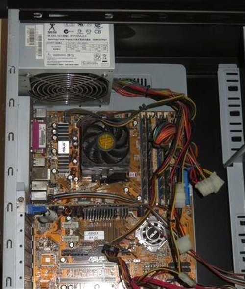 Компьютер AMD Athlon 64 X2 4200+, 4GB, MB: Asus A8