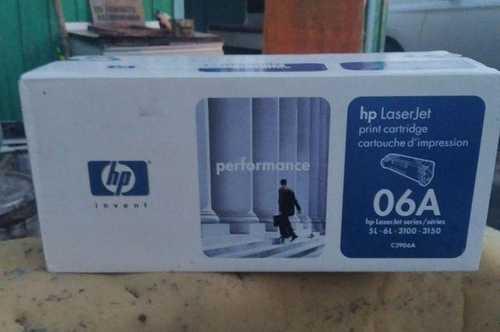 Картридж оригинальный HP C3906A (06A)