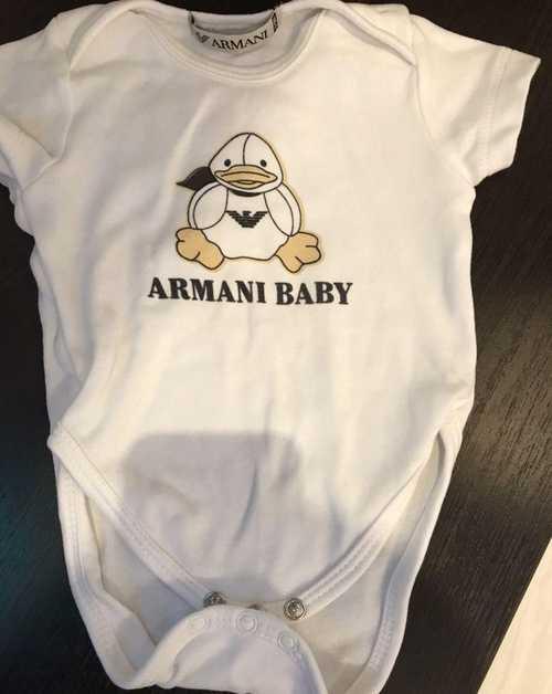 Боди Armani baby