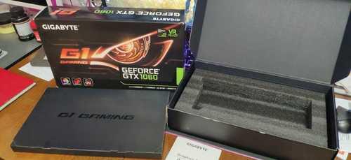 Коробка от видеокарты gigabyte GeForce GTX1060 6gb