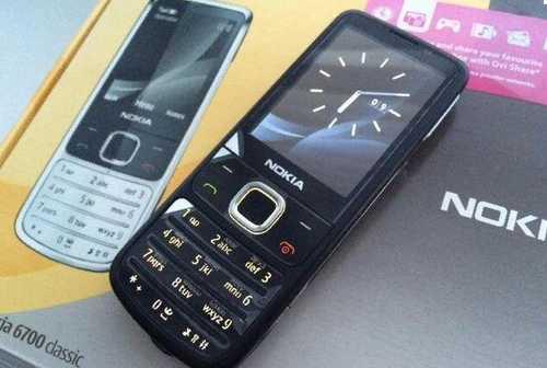 Nokia 6700 Classic Black доставка,оригинал,новый