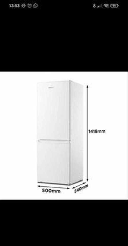 Двухдверный холодильник Comfee RCB232wh1r Класс А+