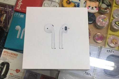 Наушники apple airpods 2 lux